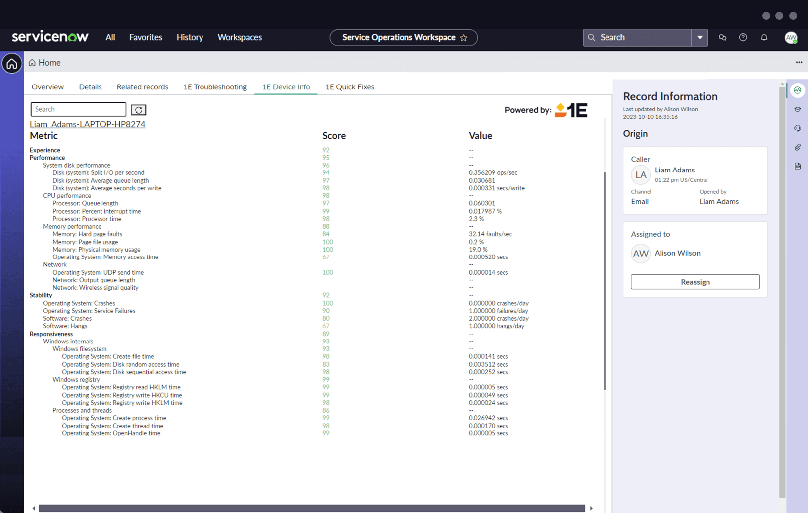 Service Desk Augmentation for ServiceNow | Management Tool | TeamViewer DEX